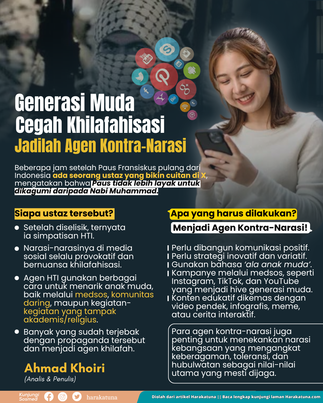 Generasi Muda Cegah Khilafahisasi: Jadilah Agen Kontra-Narasi ...