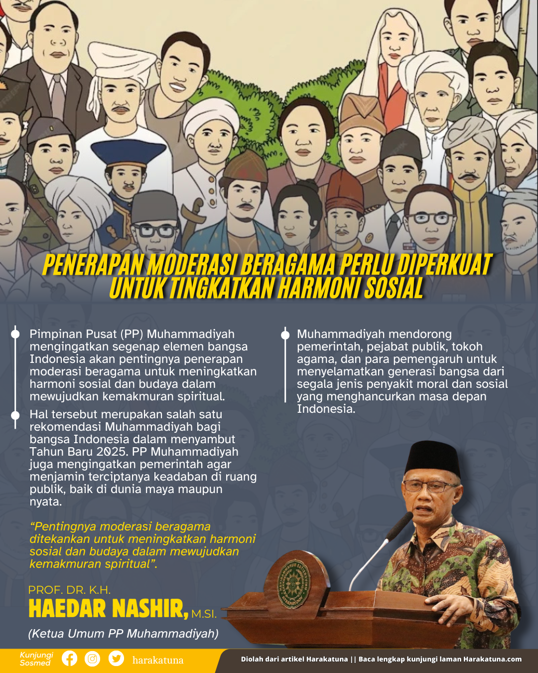 Penerapan Moderasi Beragama Perlu Diperkuat untuk Tingkatkan Harmoni ...